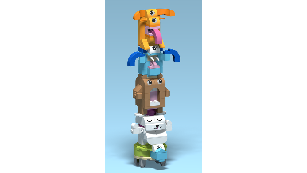 LEGO MOC 11034 Totems by mattking4 | Rebrickable - Build with LEGO