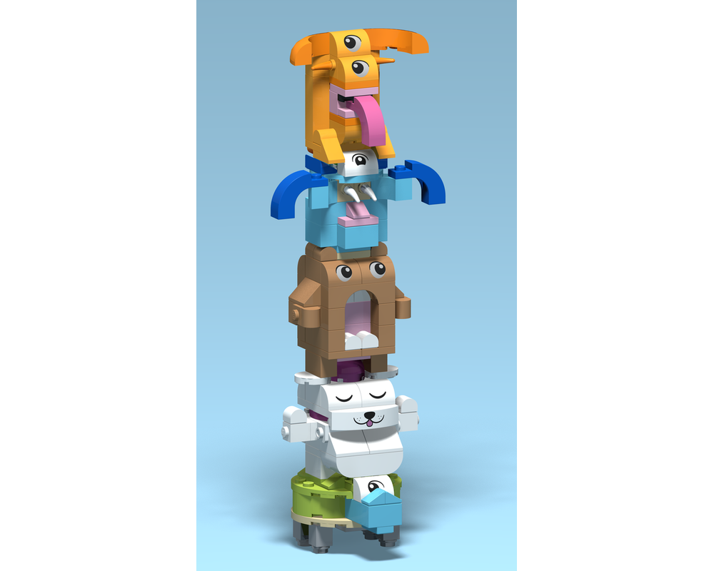 LEGO MOC 11034 Totems by mattking4 | Rebrickable - Build with LEGO