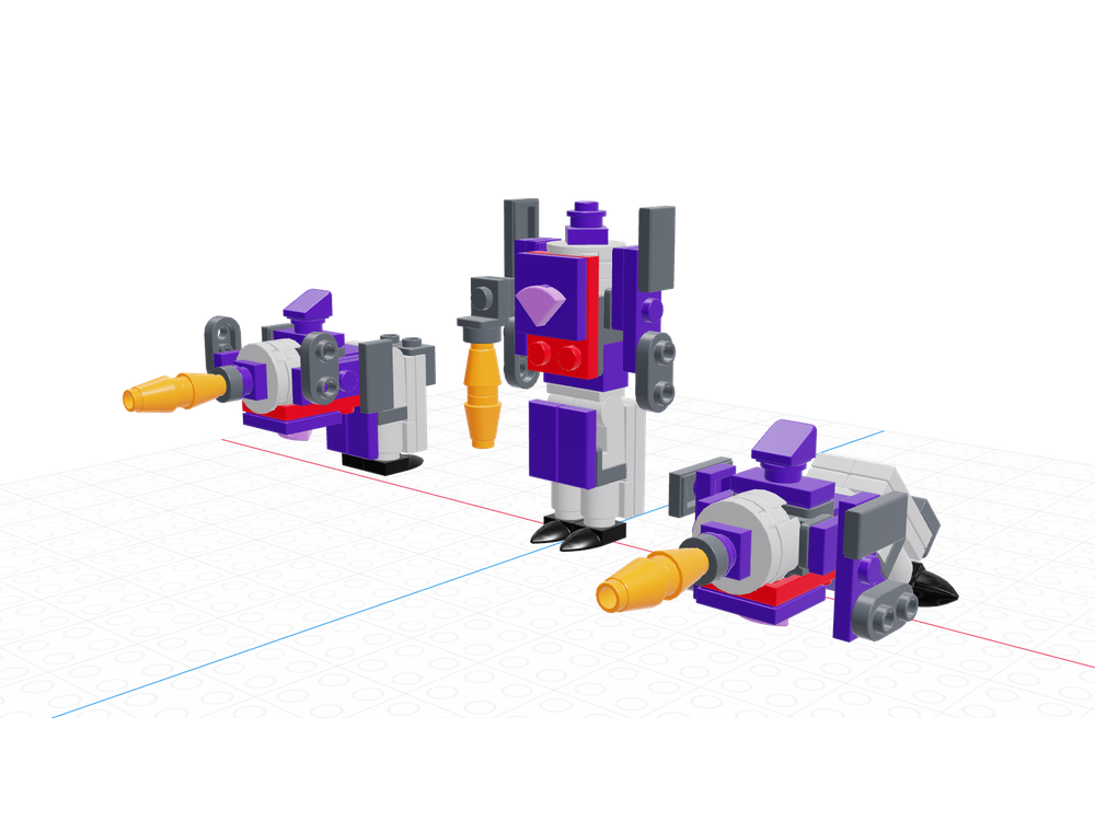 LEGO MOC Davro AKA Transformers G1 Cartoon Galvatron by bentbliley ...
