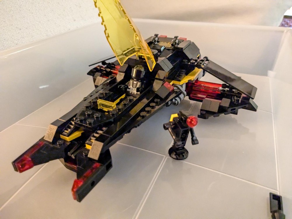 Lego Moc Gamma Ray Iv Blacktron Cruiser By Nezunoban Rebrickable