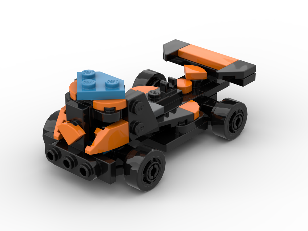 LEGO MOC Race Truck (30683-alt-build) by Airworks | Rebrickable - Build ...