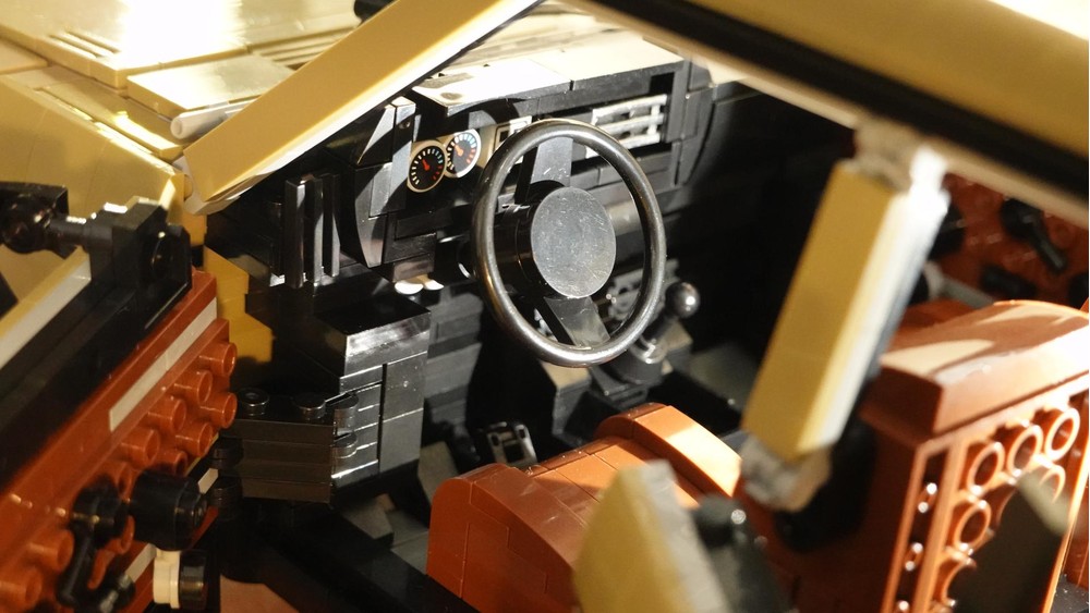 Lego Moc Fiat 131 Mirafiori By Aquil8 Rebrickable Build With Lego