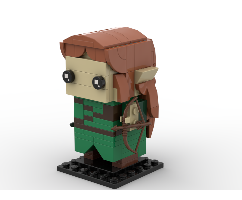 LEGO MOC Tauriel Brickheadz (Hobbit, Lord of the Rings) by YoJin ...