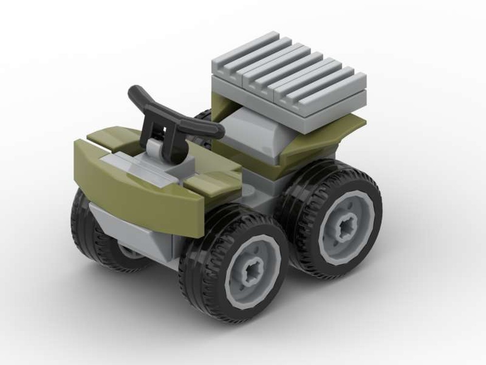 LEGO MOC British Army Quad Bike by TheEvilCactus | Rebrickable - Build ...