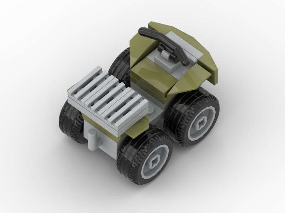 LEGO MOC British Army Quad Bike by TheEvilCactus | Rebrickable - Build ...
