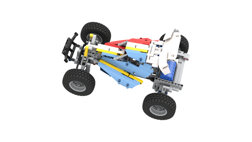 Lego Moc Sprite Retro Buggy Rc Mod By Lixander A Rebrickable