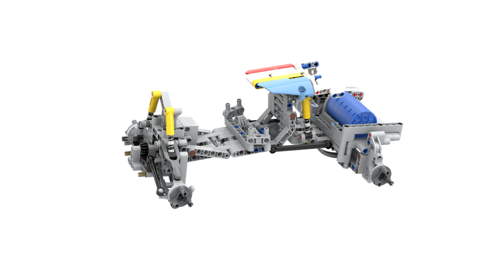 Lego Moc Sprite Retro Buggy Rc Mod By Lixander A Rebrickable Build With Lego