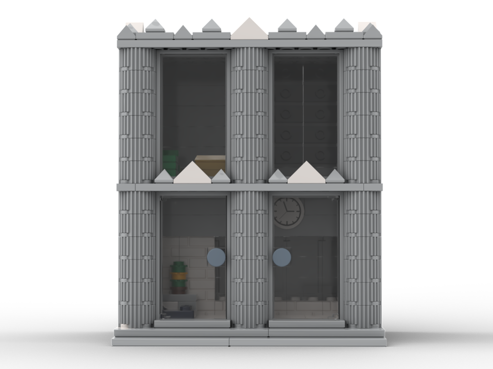 LEGO MOC brick bank modular #3 by RightBrick | Rebrickable - Build with ...