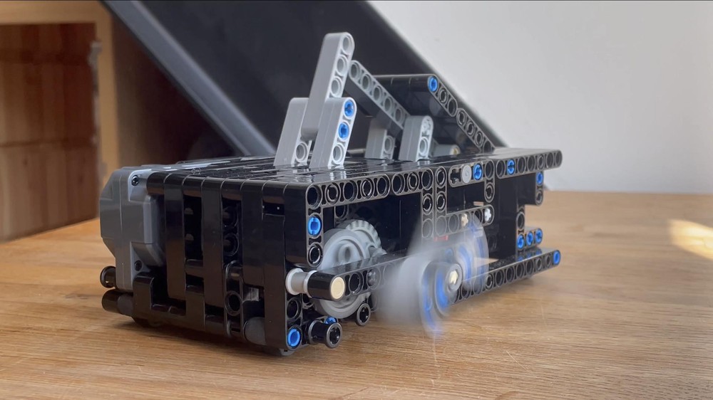 LEGO MOC Mechanical Useless Machine by Poemes | Rebrickable - Build ...