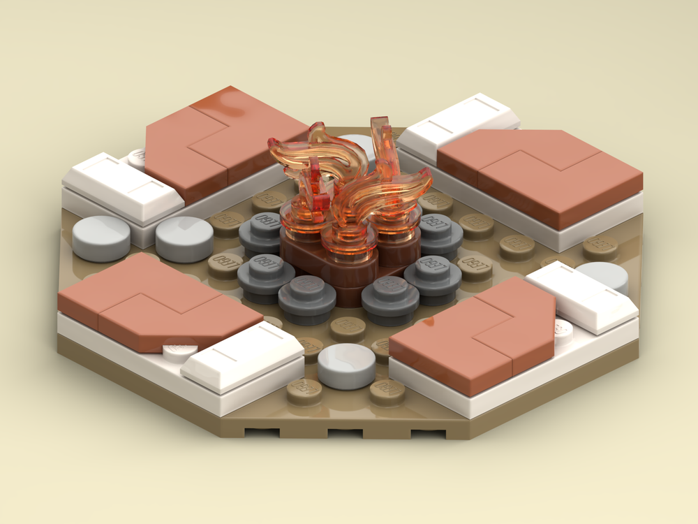 LEGO MOC Lego Baldur's Gate 3 Fire Camp Set by Hanilo | Rebrickable ...