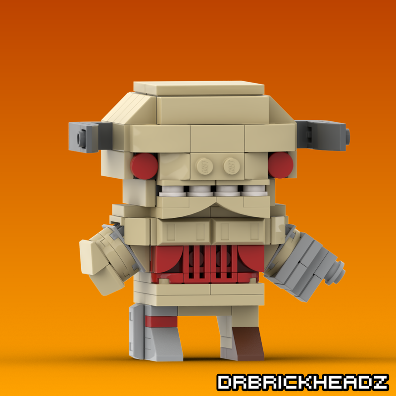 LEGO MOC Cyberdemon (Doom 1993) Brickheadz by DrBrickheadz ...