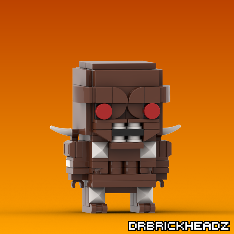 LEGO MOC-190327 Imp (Doom 1993) Brickheadz by DrBrickheadz ...