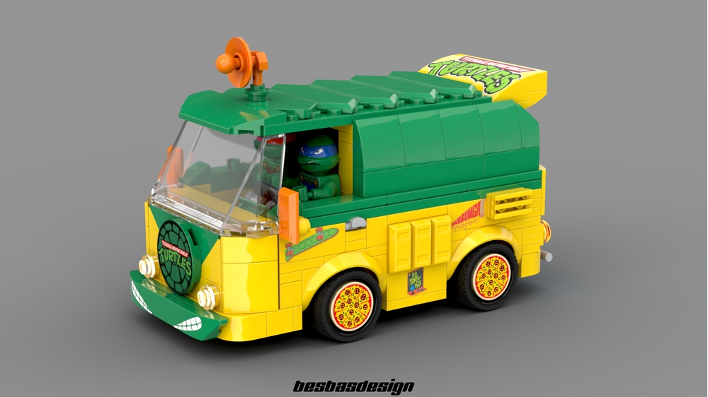 LEGO MOC Teenage Mutant Ninja Turtles Party Wagon by besbasdesign ...