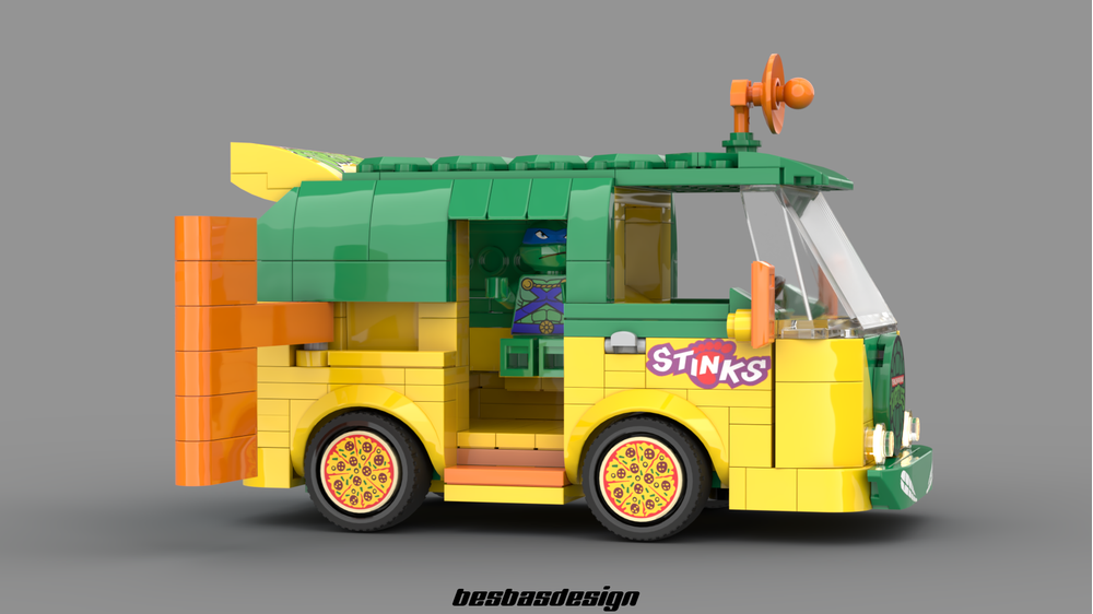 LEGO MOC Teenage Mutant Ninja Turtles Party Wagon by besbasdesign ...