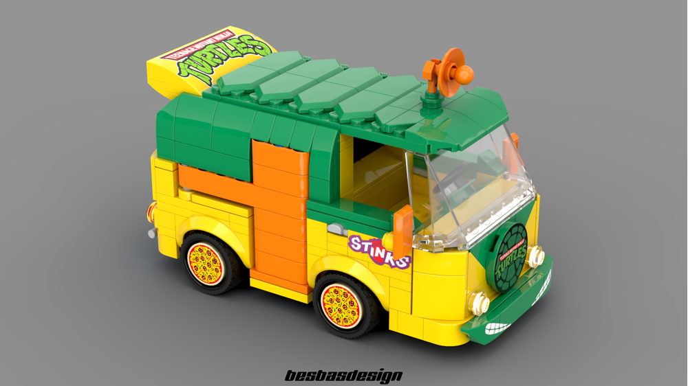 LEGO MOC Teenage Mutant Ninja Turtles Party Wagon by besbasdesign ...