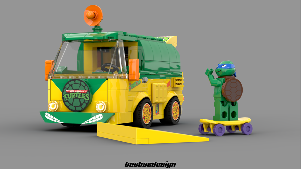 LEGO MOC Teenage Mutant Ninja Turtles Party Wagon by besbasdesign ...