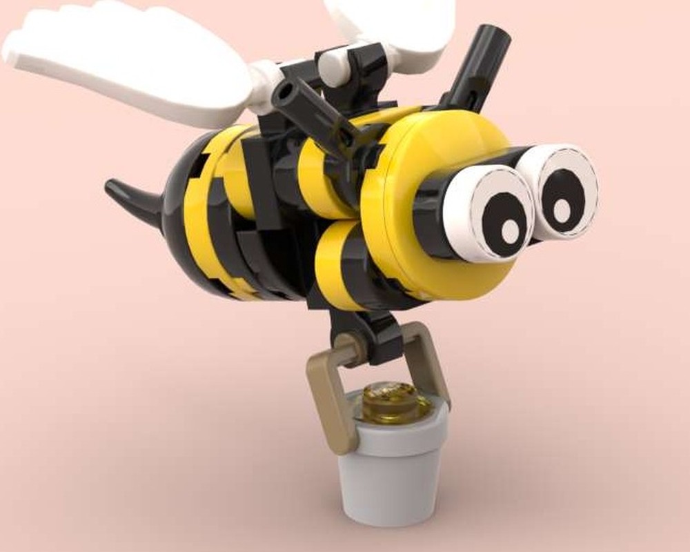 LEGO MOC Honey Bee by Architect5516 | Rebrickable - Build with LEGO
