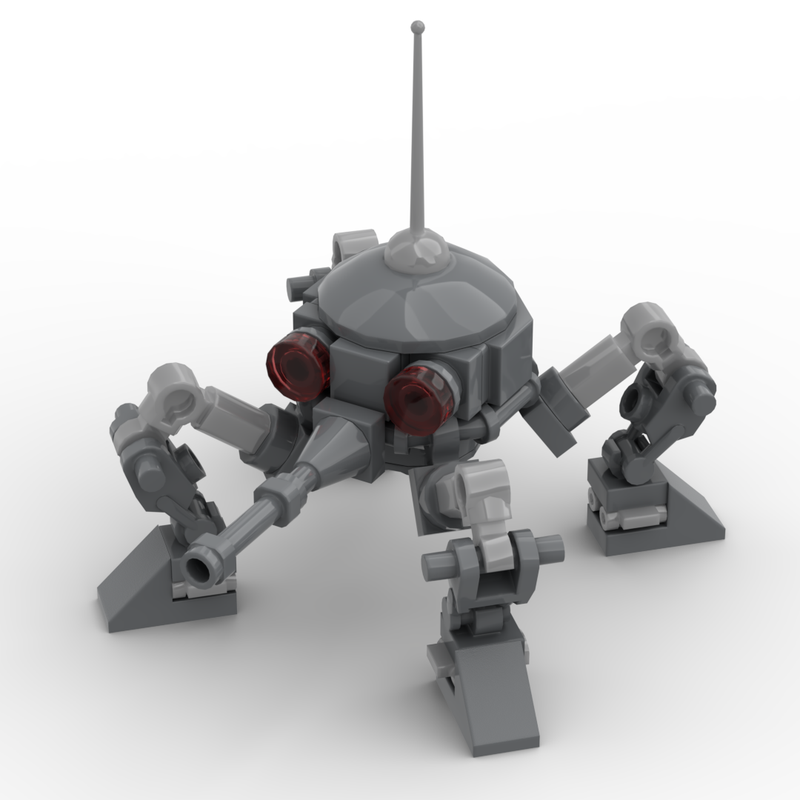 LEGO MOC Dwarf Spider Droid by scruffybrickherder | Rebrickable - Build ...
