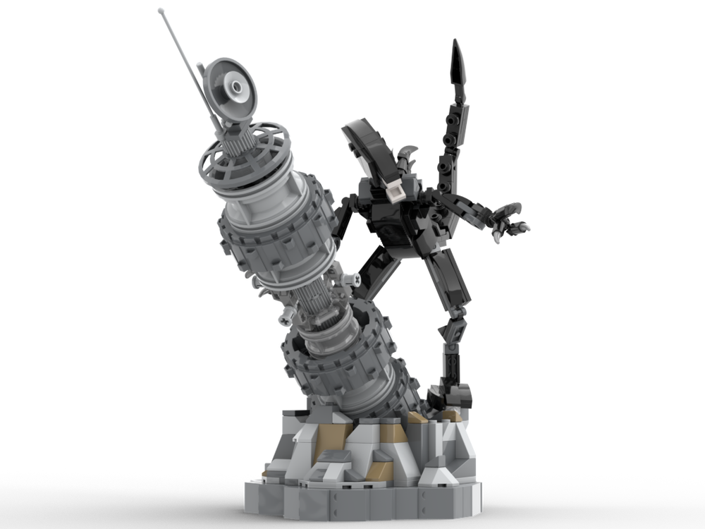 LEGO MOC xenomorph statue by Luckas_studs | Rebrickable - Build with LEGO