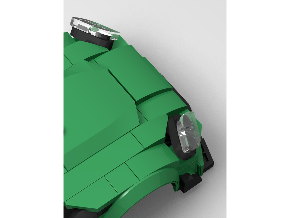 LEGO MOC vantage safety car headlight mod by Creepermocs | Rebrickable ...