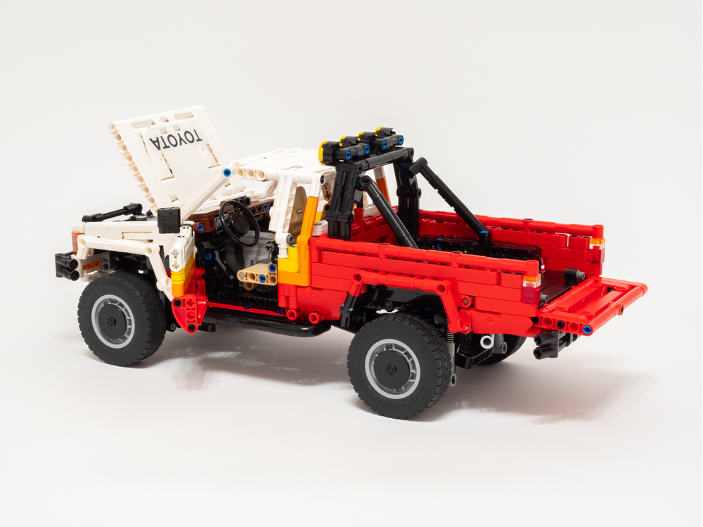 LEGO MOC 1985 Toyota 4x4 SR5 Xtracab Truck with TRD Livery - EXTRA ...