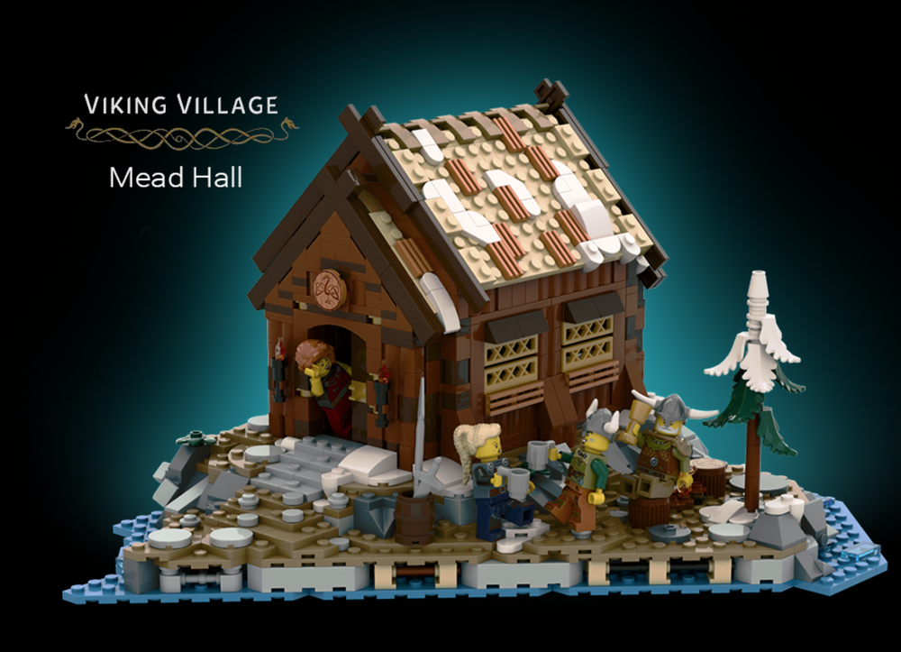 LEGO MOC Mead Hall & Campfire - Viking Village Expansion by seeyoupes ...