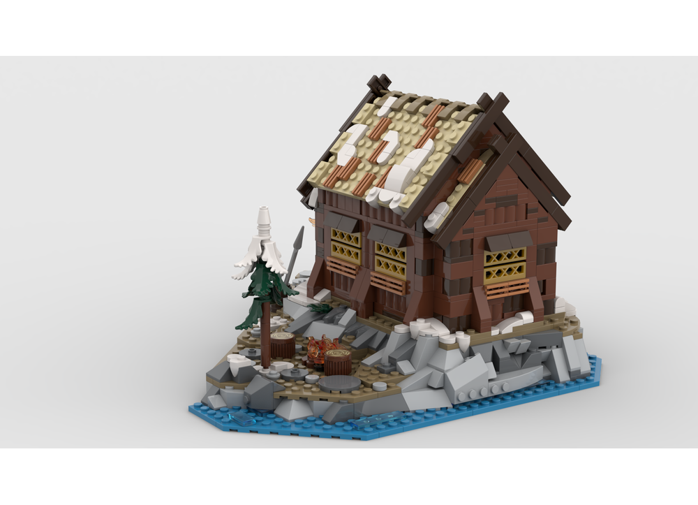 LEGO MOC Mead Hall & Campfire - Viking Village Expansion by seeyoupes ...