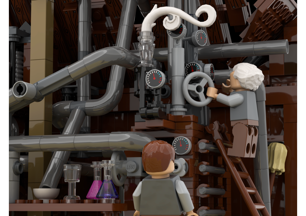 LEGO MOC Doc's Barn in 1885 by Michelanlego | Rebrickable - Build with LEGO