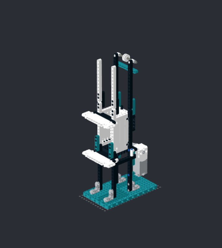 LEGO MOC Elevator by cartic_kn | Rebrickable - Build with LEGO