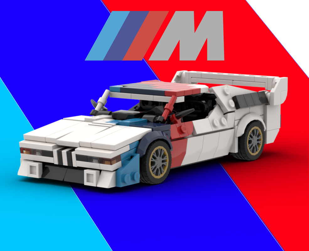LEGO MOC BMW M1 Procar by oxiebricks | Rebrickable - Build with LEGO