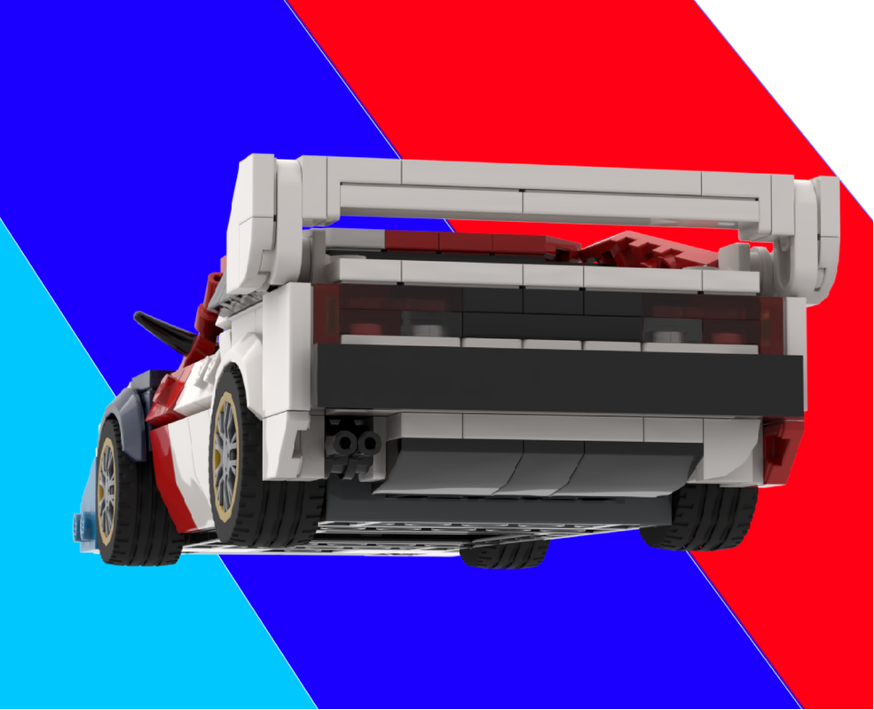 LEGO MOC BMW M1 Procar by oxiebricks | Rebrickable - Build with LEGO