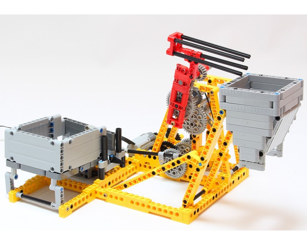 LEGO MOC Cardan Lift (Great Ball Contraption) by Nico71 | Rebrickable ...