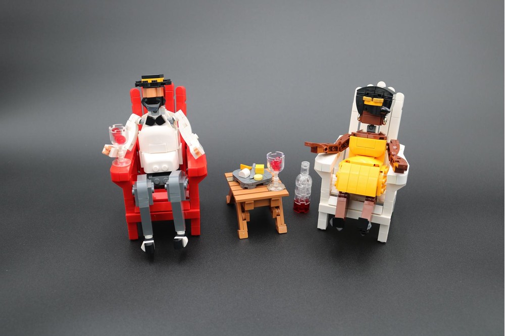 LEGO MOC Adirondack Chairs by Brick_Lizard | Rebrickable - Build with LEGO