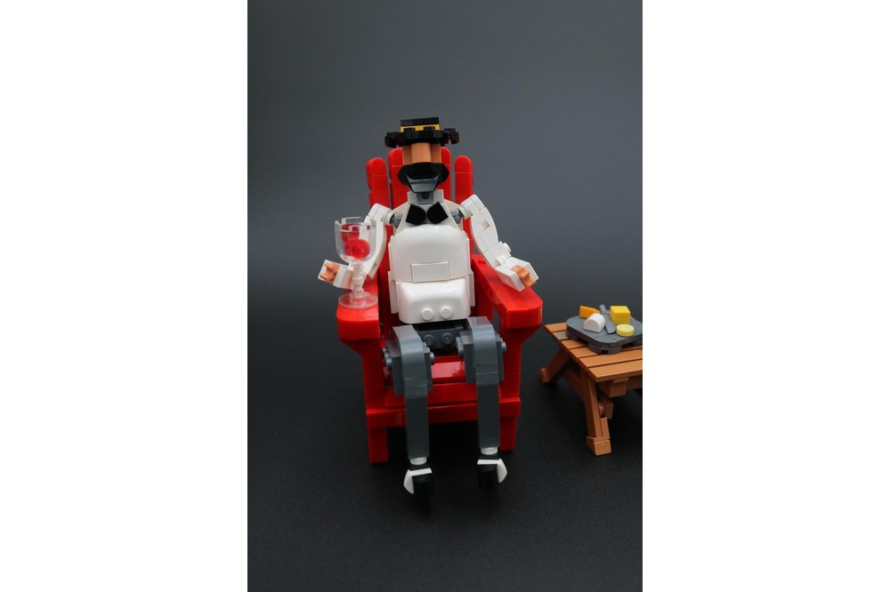 LEGO MOC Adirondack Chairs by Brick_Lizard | Rebrickable - Build with LEGO