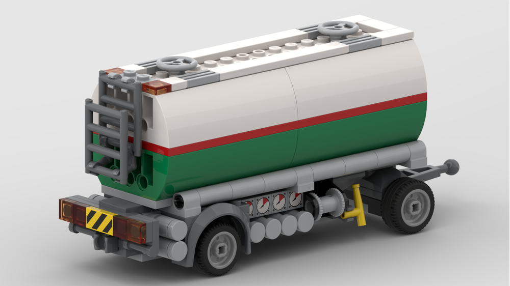 Lego Moc Tanker Full Trailer By Phigeon Rebrickable Build With Lego