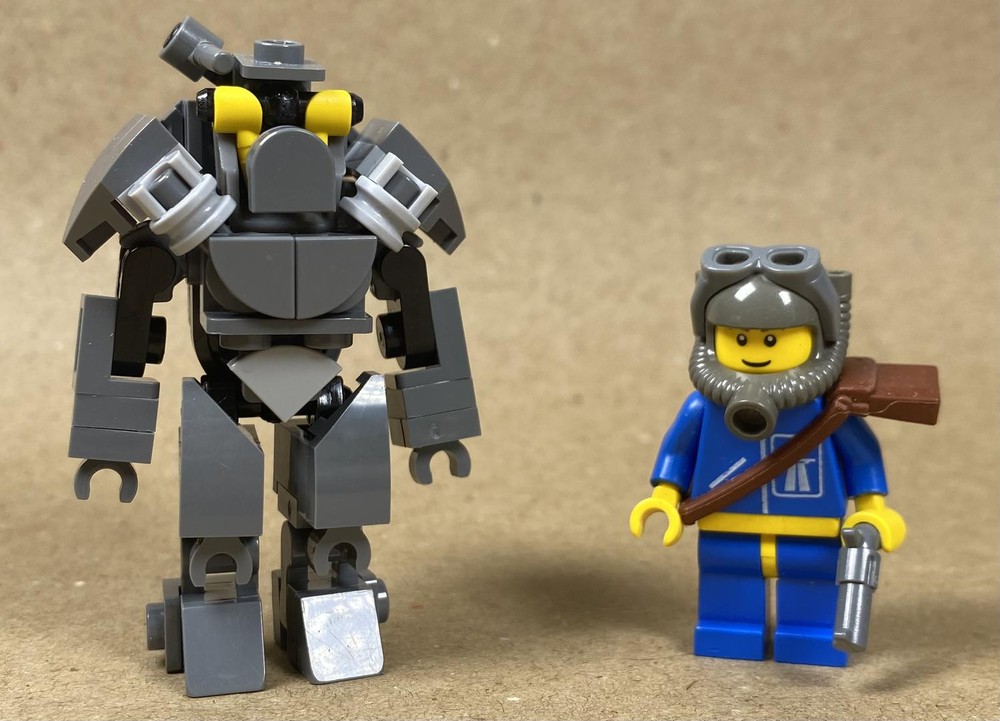 LEGO MOC Lego X-01 Power Armor V.2 by Brickmanproductions | Rebrickable ...