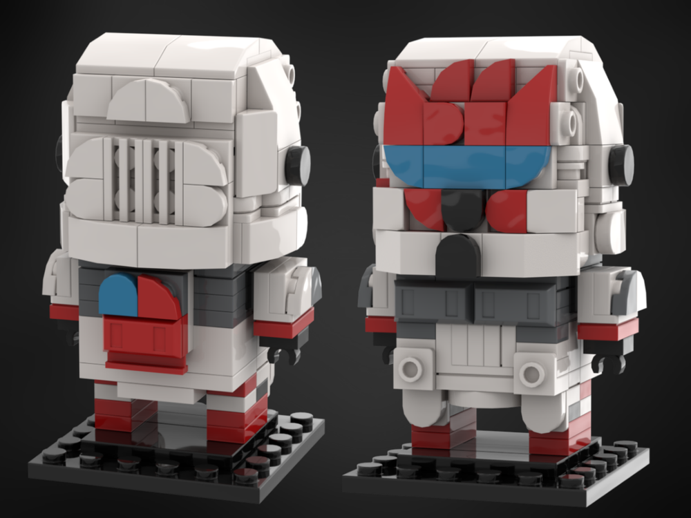 Lego Moc Delta Squad Brickheadz Bundle By Ant0noo Rebrickable Build