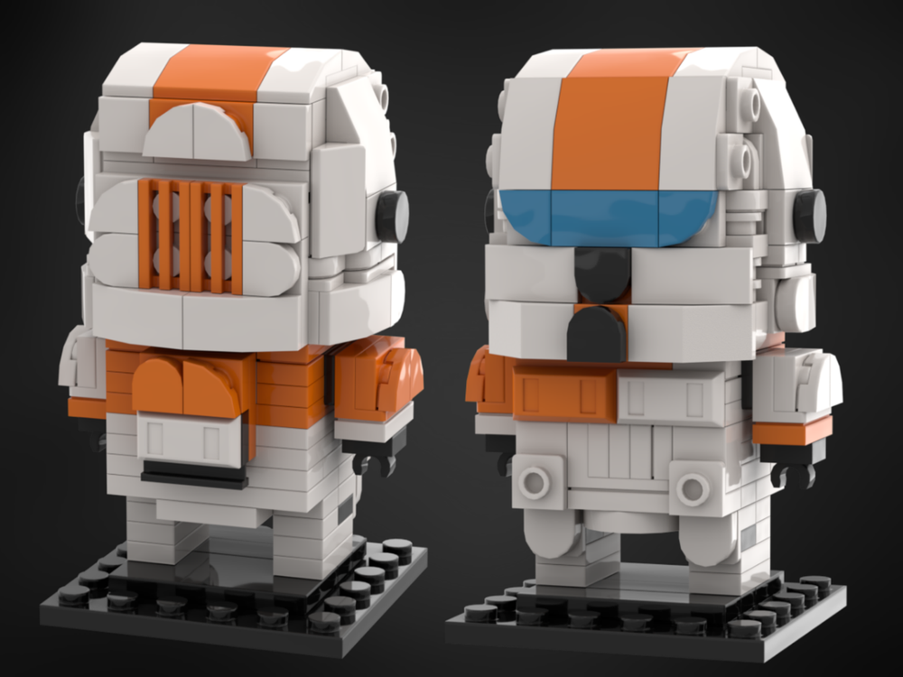 Lego Moc Delta Squad Brickheadz Bundle By Ant0noo Rebrickable Build