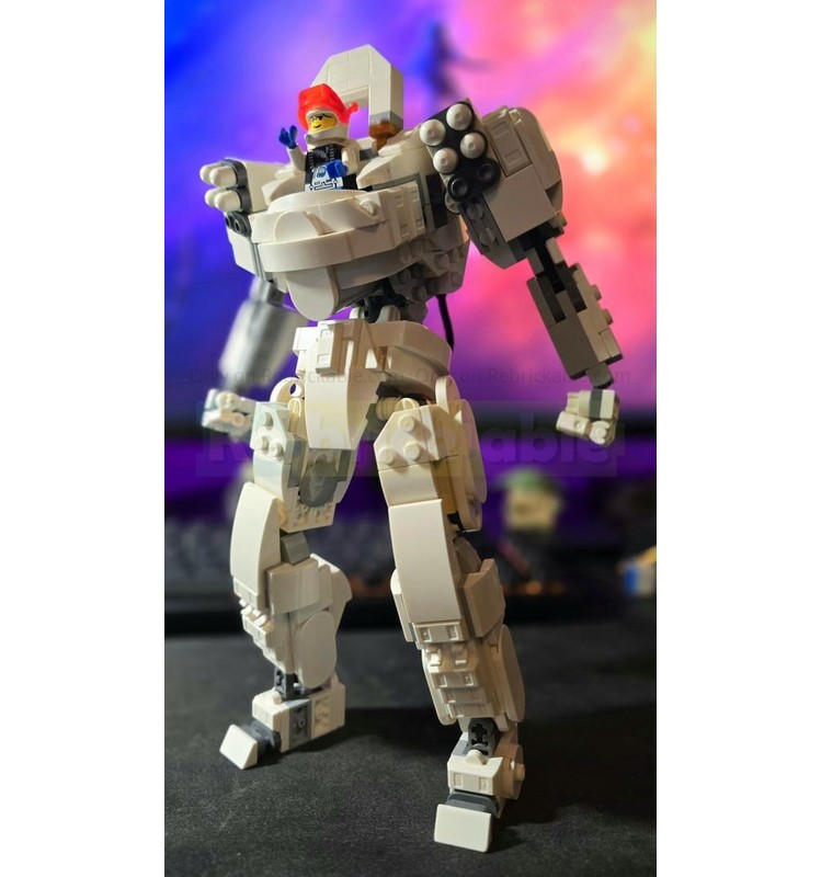 LEGO MOC-190406 Astronaut Mech Suit by re-creator | Rebrickable - Build ...