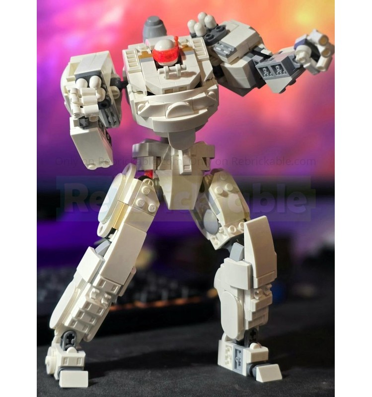 LEGO MOC-190406 Astronaut Mech Suit by re-creator | Rebrickable - Build ...
