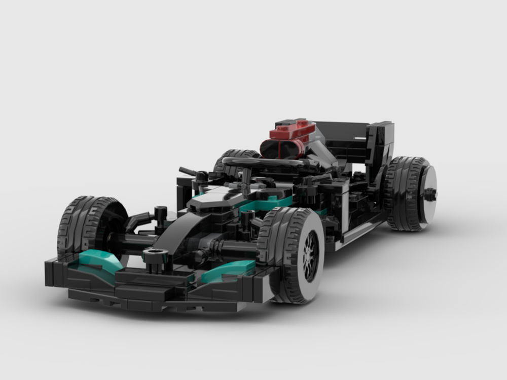 LEGO MOC F1 Mercedes W12 by manbat.caj | Rebrickable - Build with LEGO