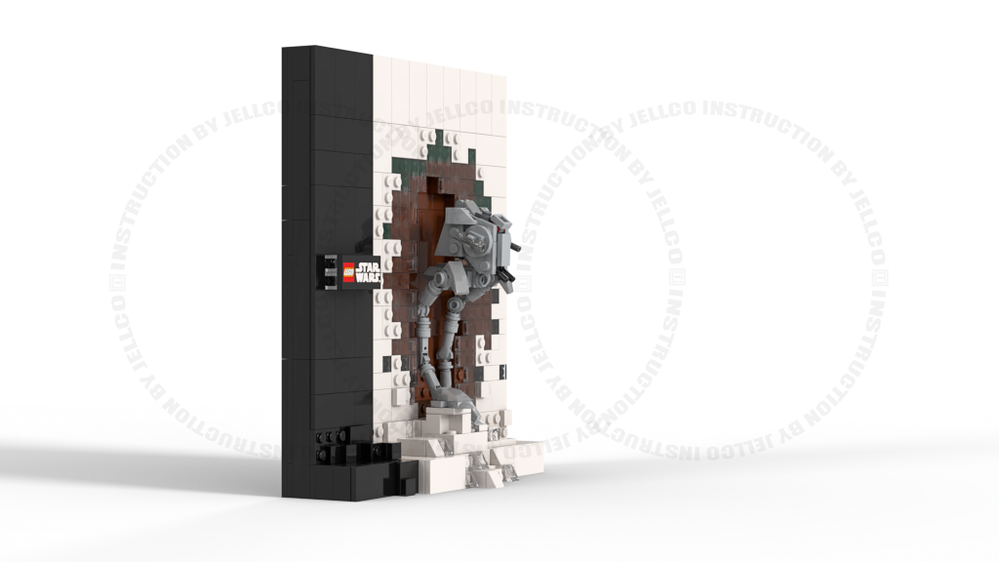 Lego Moc Three Dimensional Poster Concept Series Part Iii By Jellco