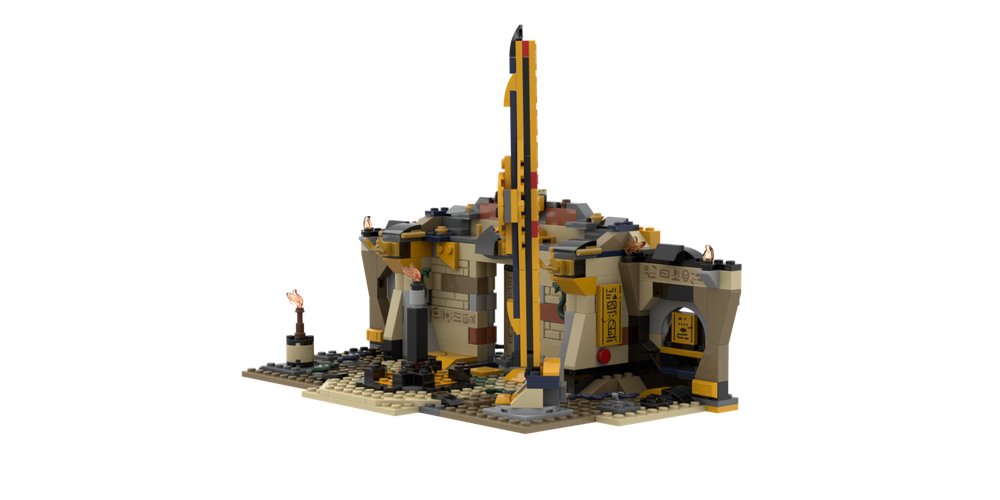 LEGO MOC Adventurers Chapter 7.Desert Obelisk, Alternative Build For 1x ...