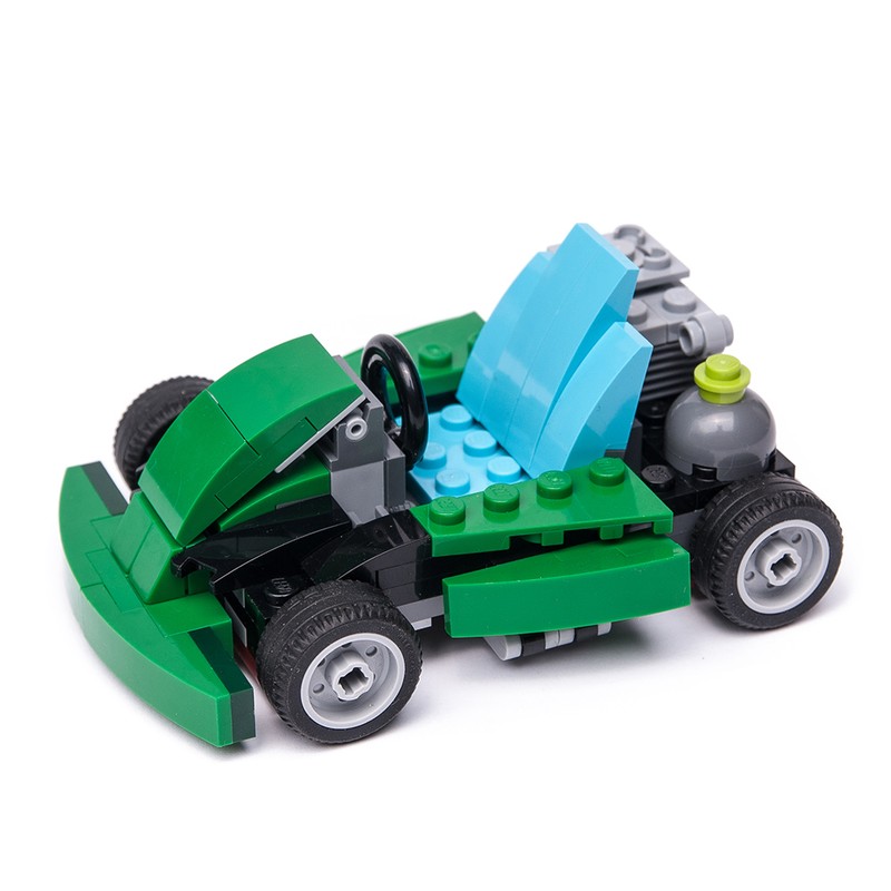 LEGO MOC Go Kart by Keep On Bricking | Rebrickable - Build with LEGO