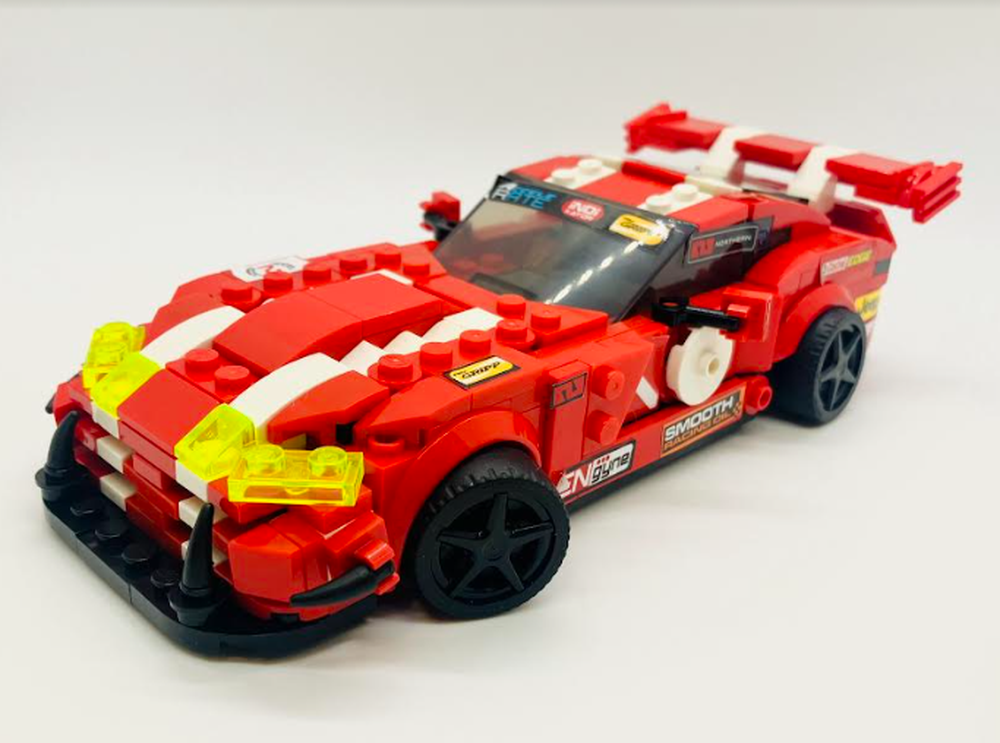 LEGO MOC Dodge Viper GTS-R C27/SRT by BasicBuilder23 | Rebrickable ...