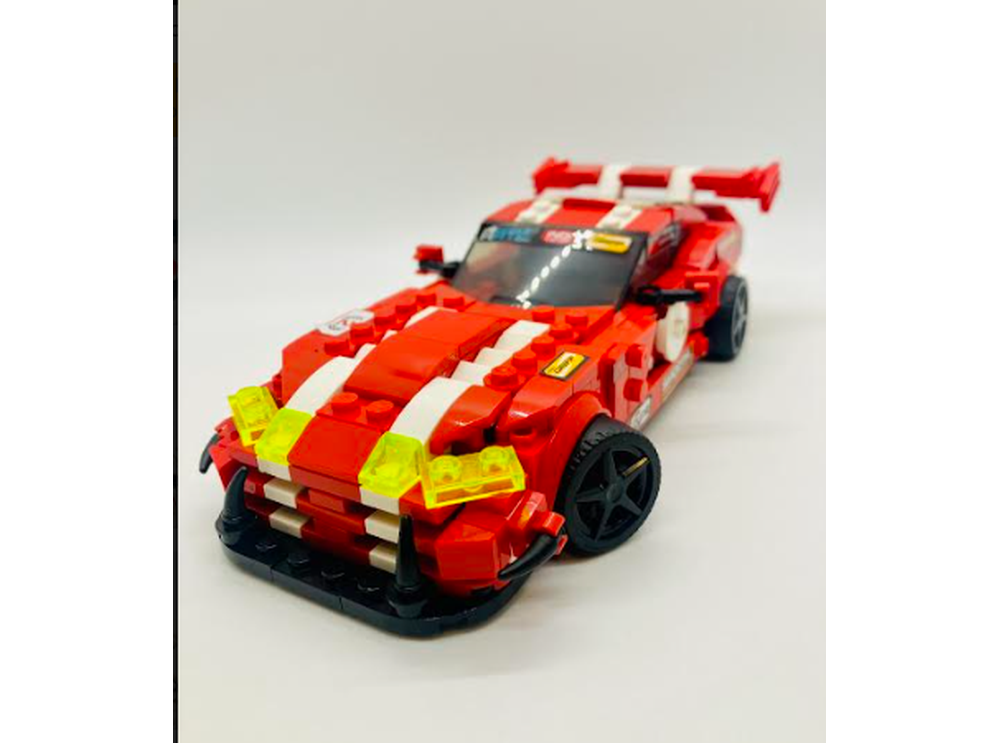 Lego Moc Dodge Viper Gts R C27srt By Basicbuilder23 Rebrickable