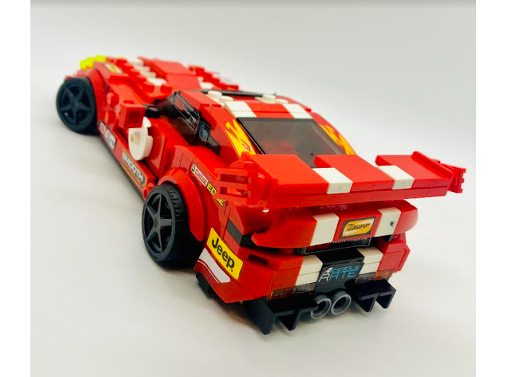 Lego Moc Dodge Viper Gts R C27srt By Basicbuilder23 Rebrickable