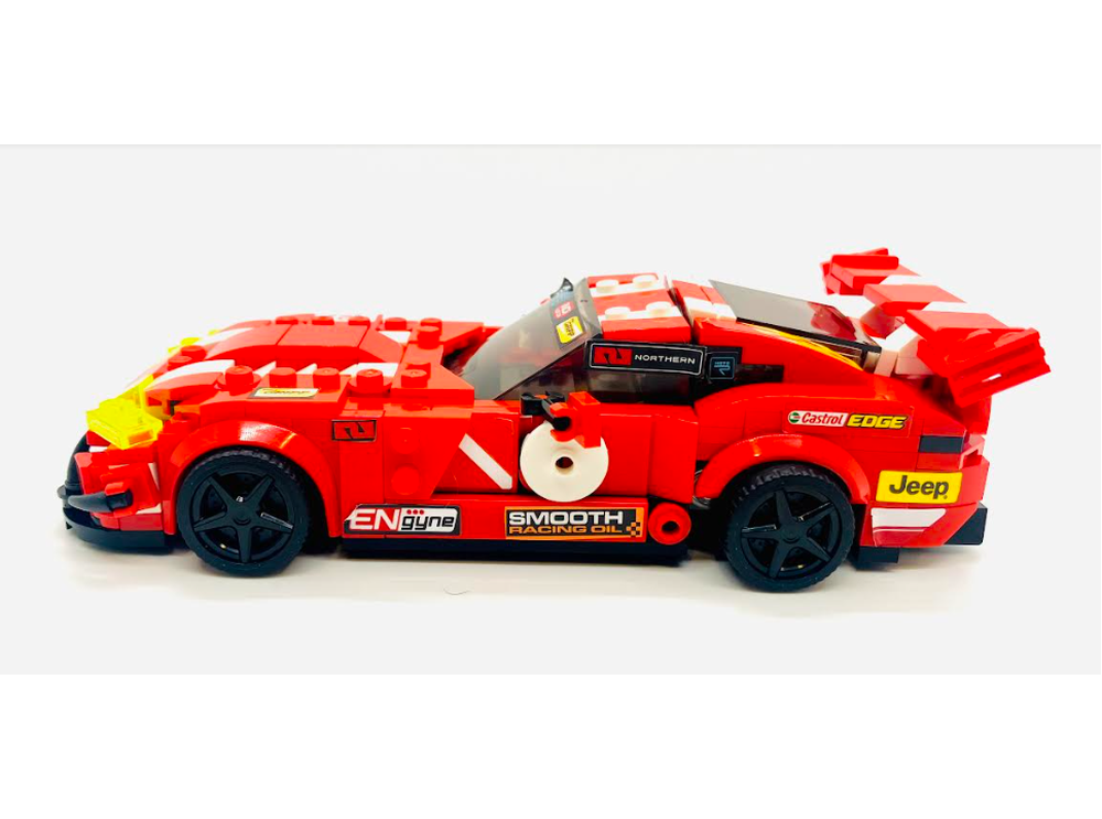 Lego Moc Dodge Viper Gts R C27srt By Basicbuilder23 Rebrickable