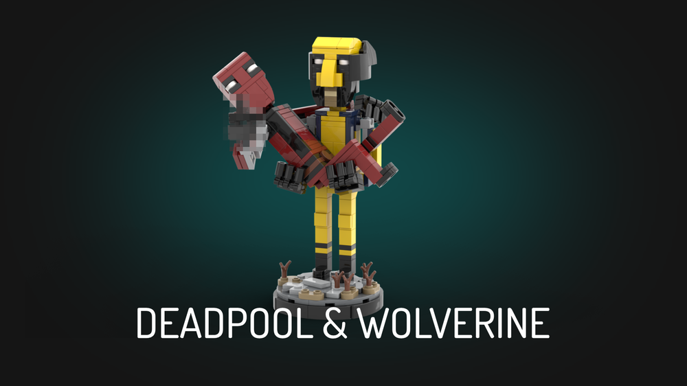 LEGO MOC Deadpool & Wolverine by obiblock | Rebrickable - Build with LEGO