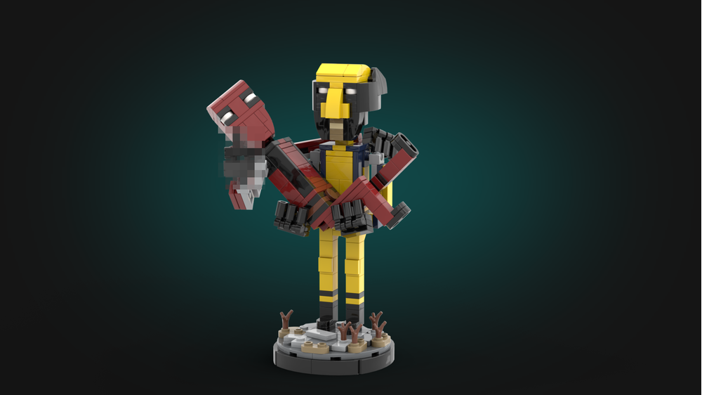 Lego Moc Deadpool And Wolverine By Obiblock Rebrickable Build With Lego